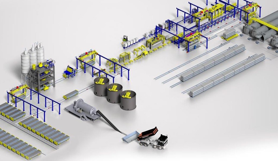 Autoclaved Aerated Concrete Production | Masa Group